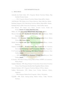 PERTIMBANGAN HAKIM DALAM MENJATUHKAN PIDANA PENJARA TERHADAP ANAK PELAKU TINDAK PIDANA PENCURIAN ...